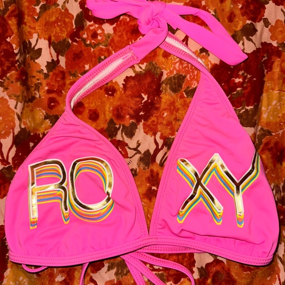 Roxy | Swim | Vintage Roxy Triangle Top Swimsuit | Poshmark